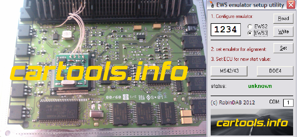 BMW EWS3 Immo Emulator - Tek-Tronics UK